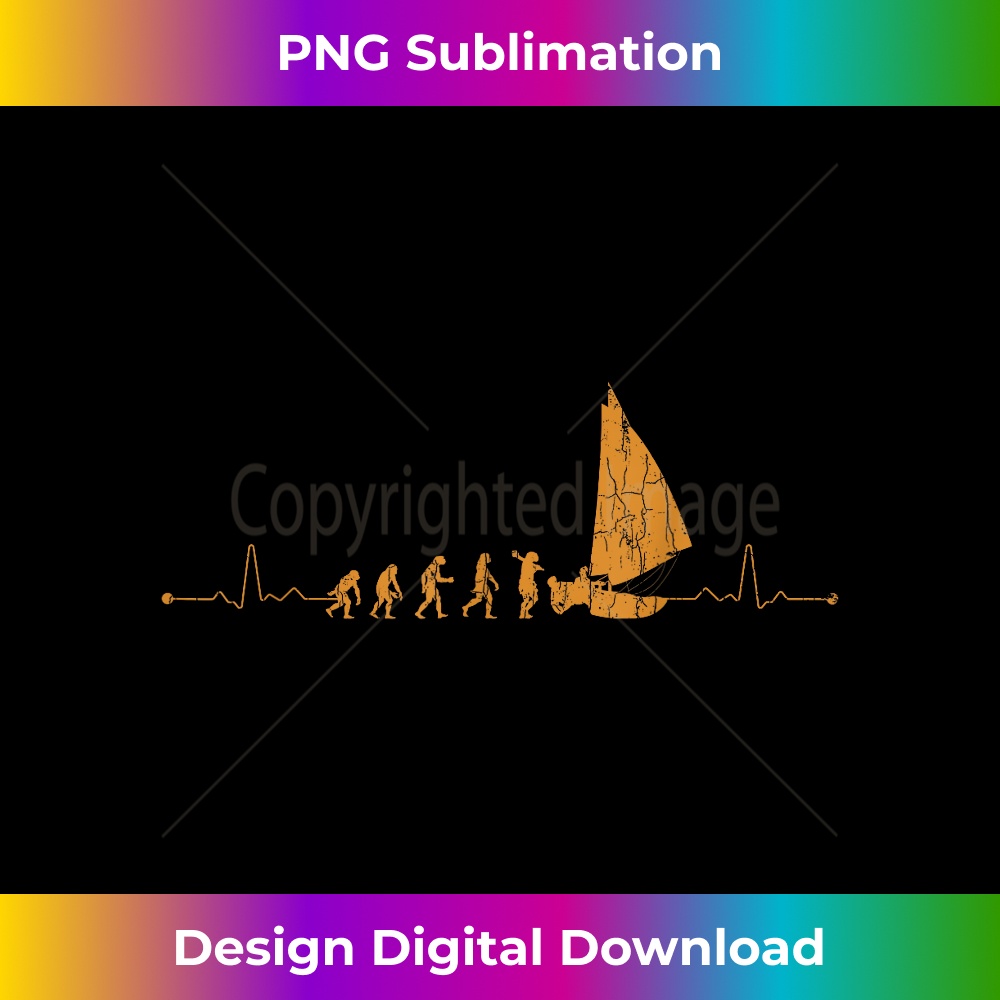 Sailing Evolution Boat Captain Sea Sailor Gift Sailboat - Ar | Inspire ...