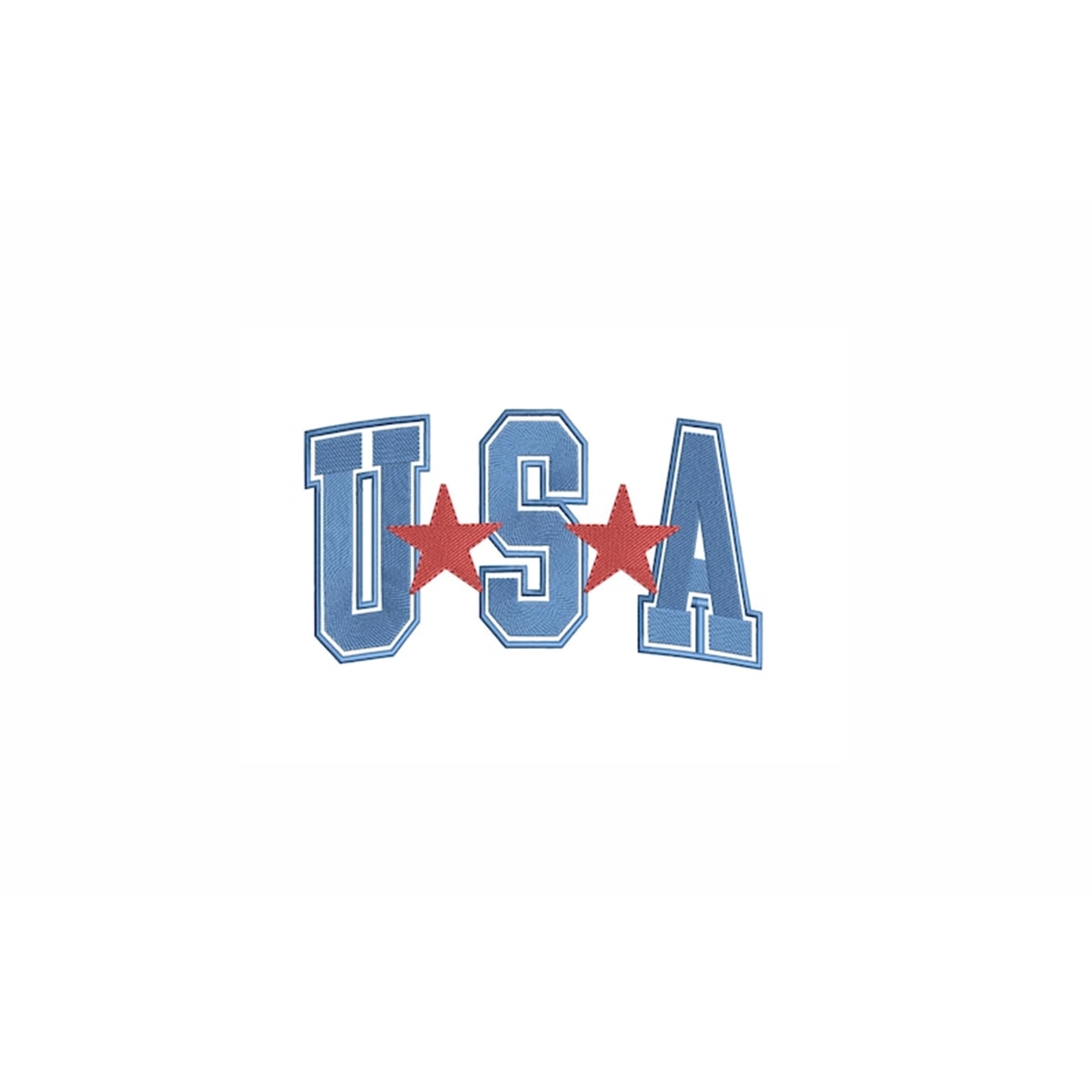 USA Machine Embroidery Design. 5 Sizes. Retro America Embroi | Inspire ...