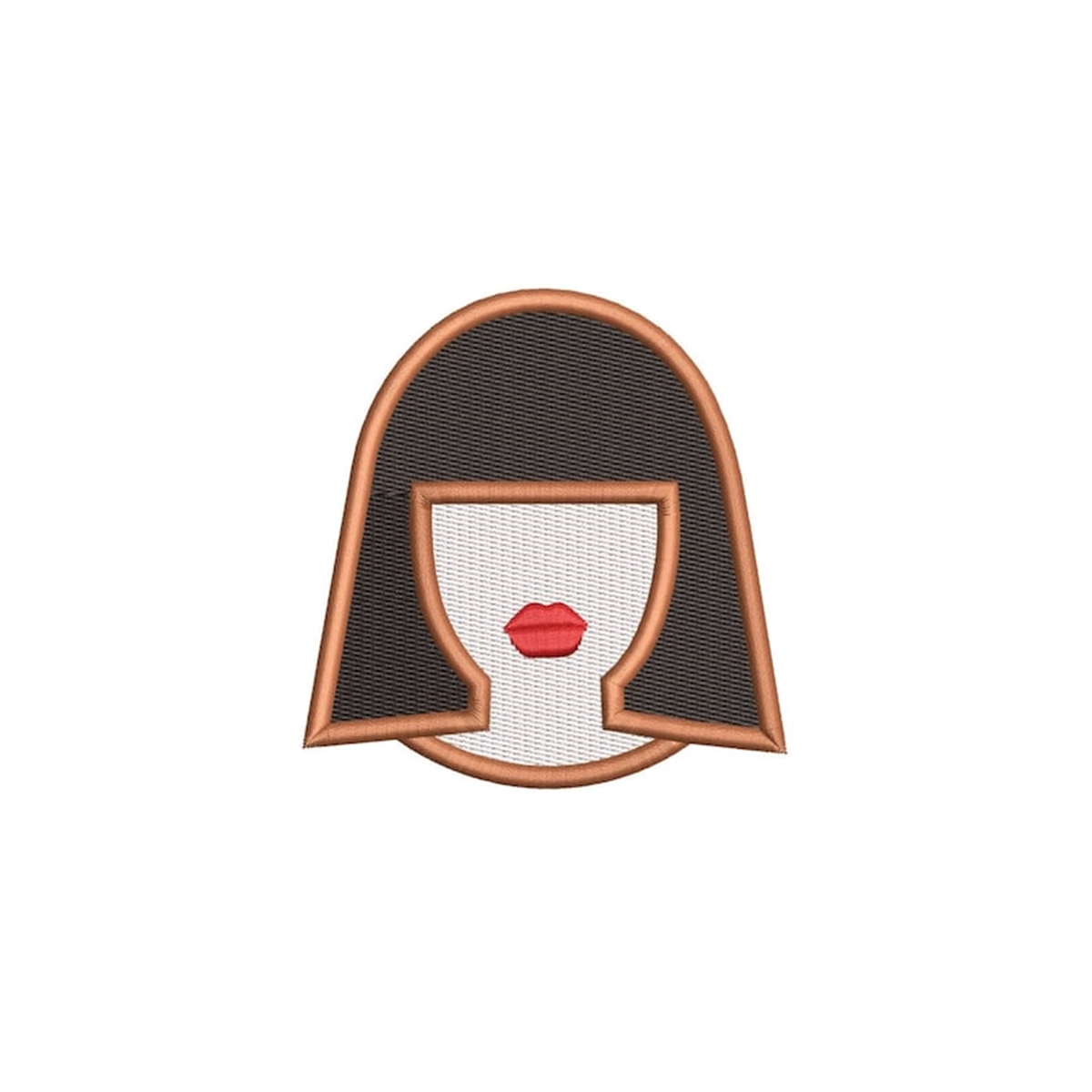 Face Without Eyes Machine Embroidery Design. 6 sizes. Girl P | Inspire ...