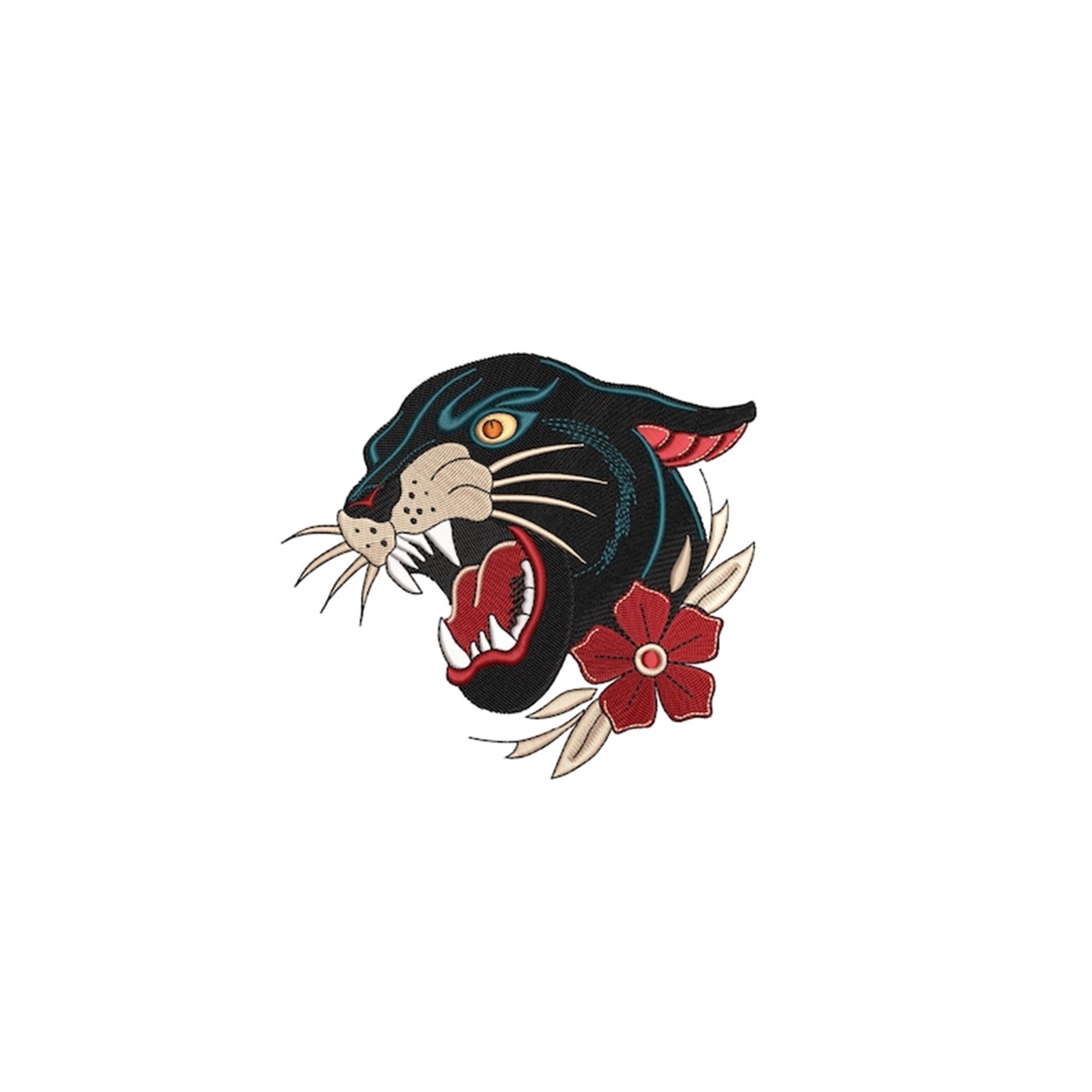 Puma Machine Embroidery Design. 4 Sizes. Animal Embroidery D - Inspire ...