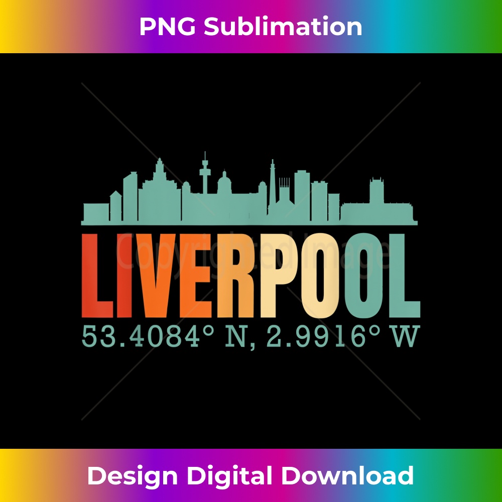 Liverpool City Skyline - Crafted Sublimation Digital Downloa | Inspire ...