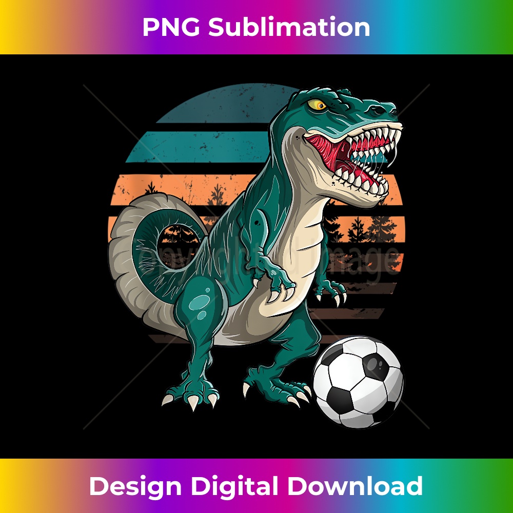 Funny T-Rex Soccer, Football T Rex Dinosaur Tank Top - Class | Inspire ...