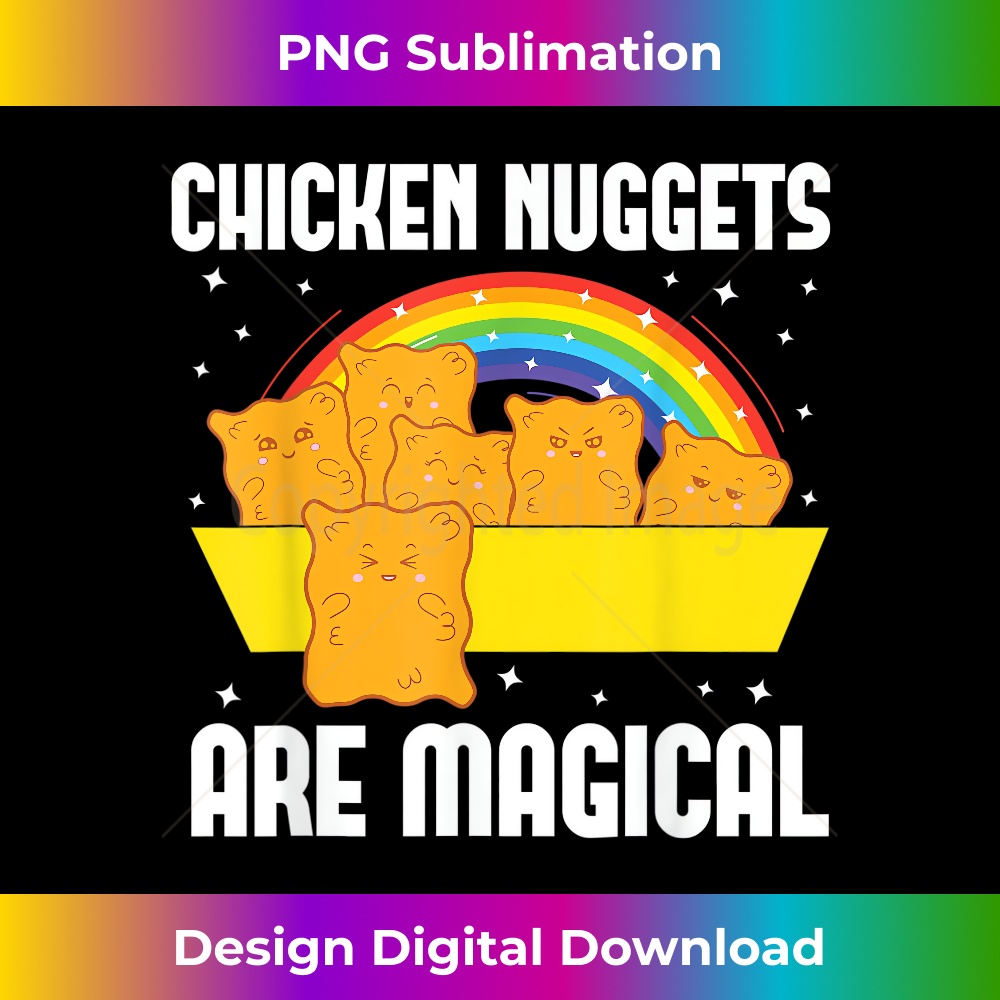 Chicken Nuggets Are Magical Rainbow Foodie Chicken Nugget - | Inspire ...