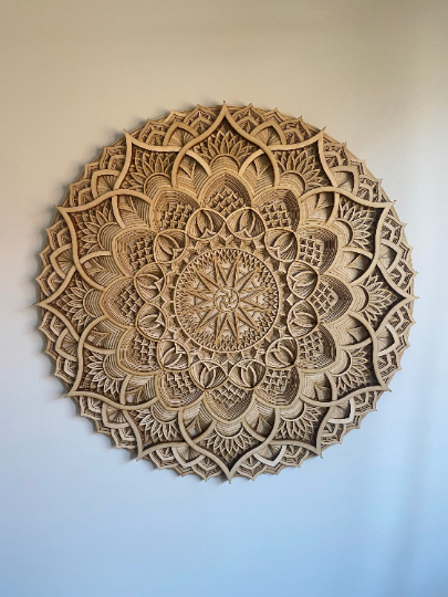 Mandala Wall Art | Wood wall art | Inspire Uplift