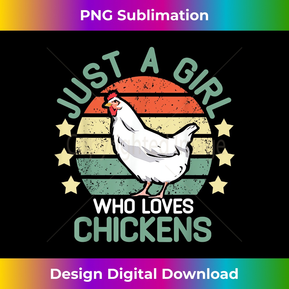 chicken shirt girl Just A Girl Who Loves Chickens farm gifts | Inspire ...
