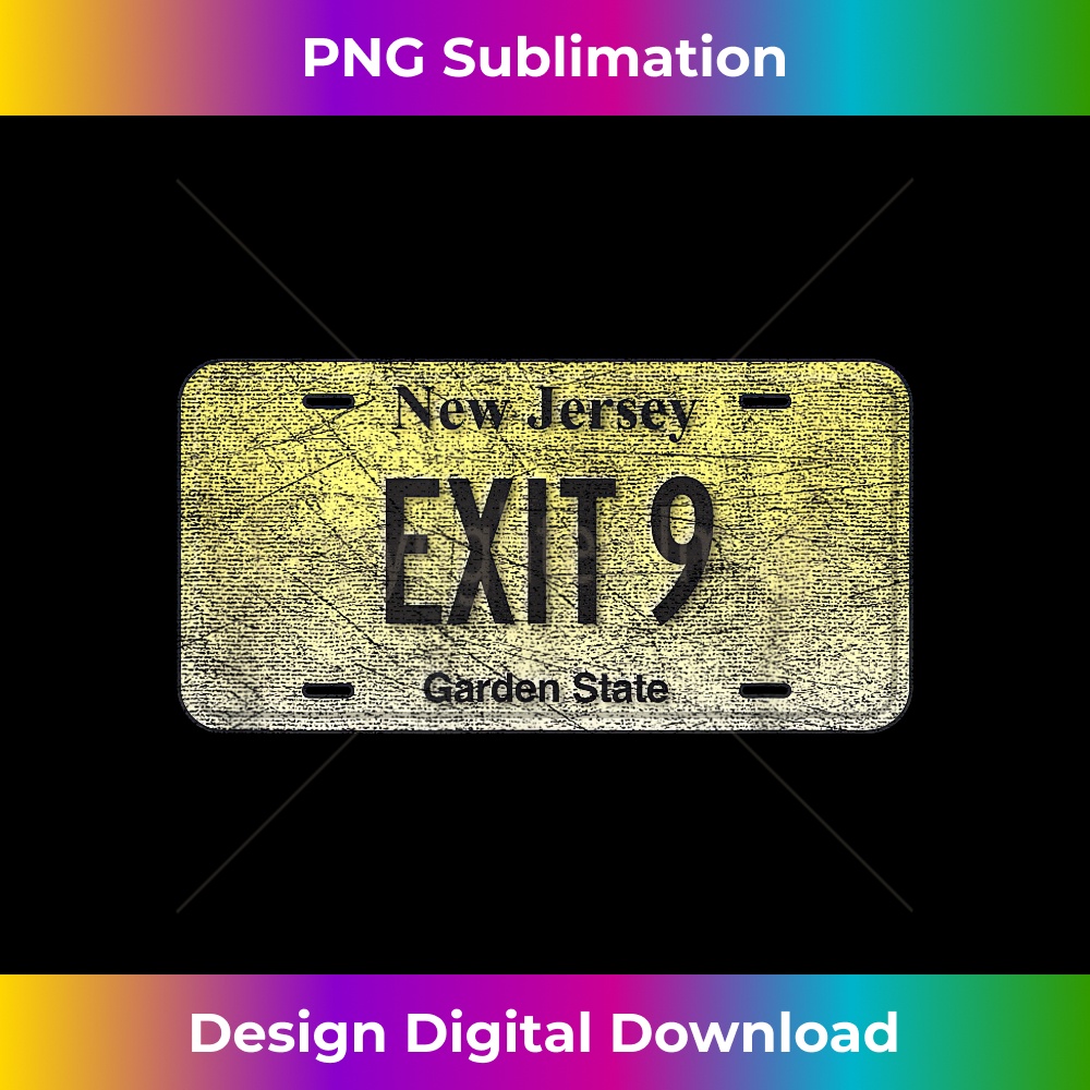 Funny NJ State Vanity License Plate EXIT 9 - Chic Sublimatio | Inspire ...