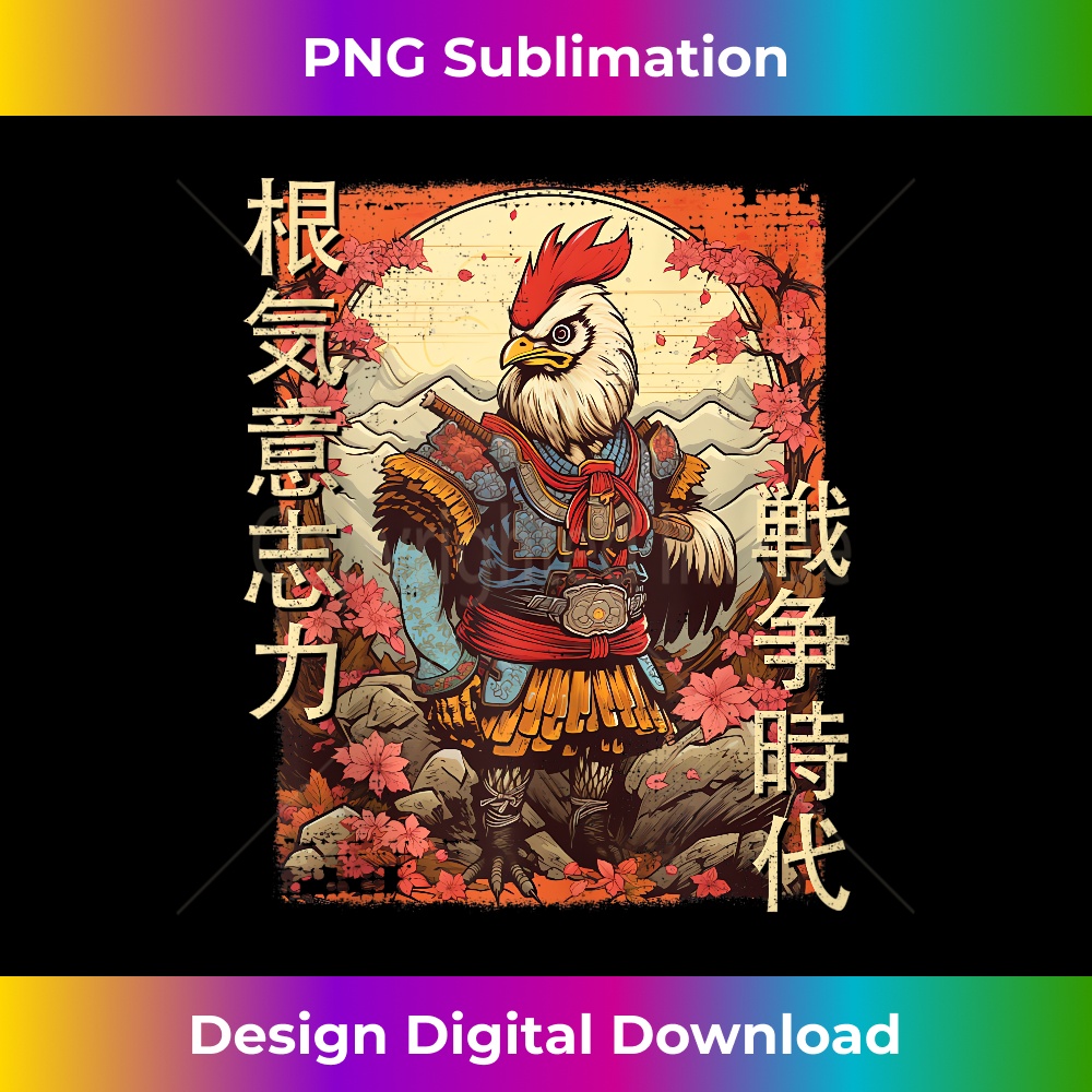 Samurai Chicken Warrior Japanese Ninja Chicken Kawaii Tank T - Inspire ...