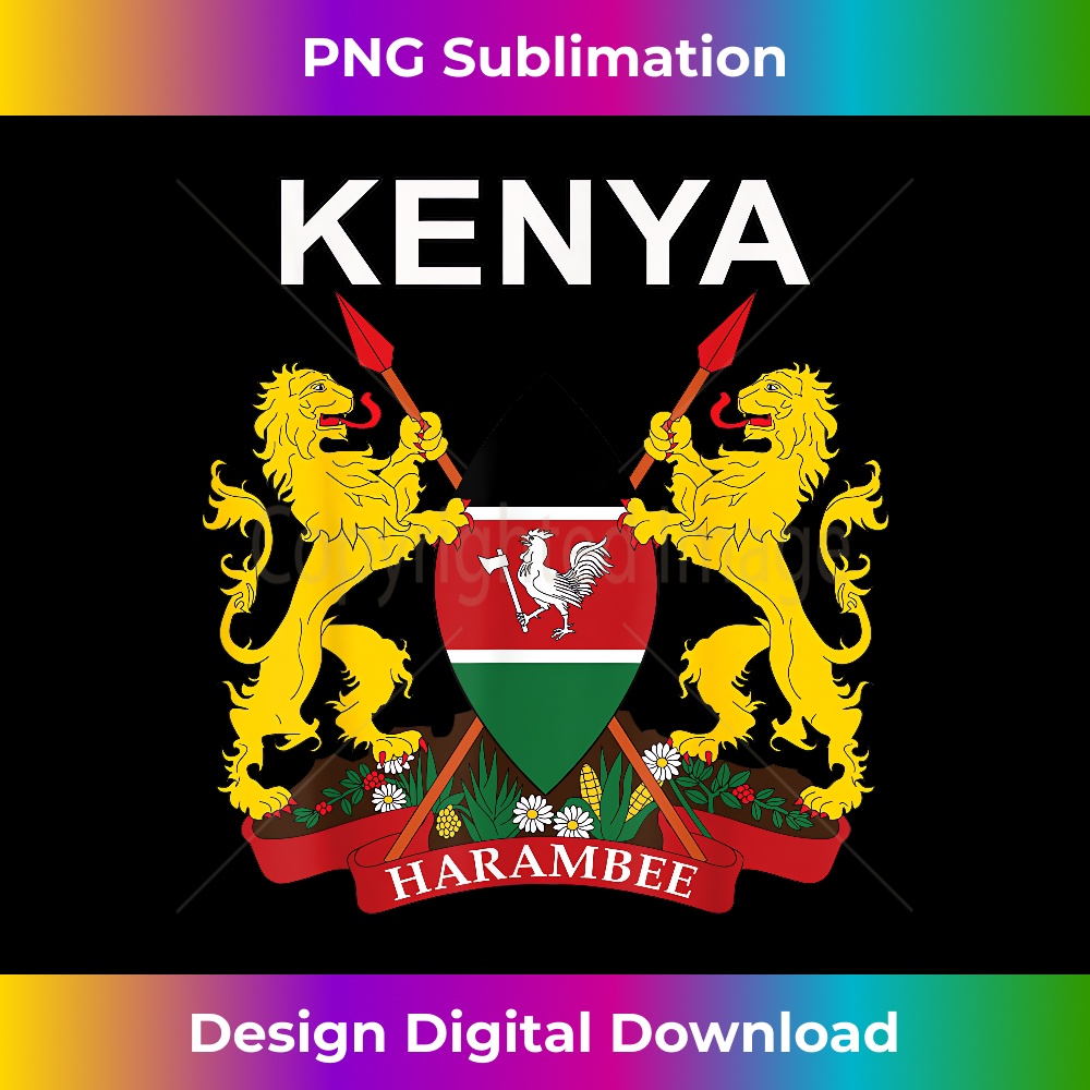 Kenya Emblem Cultural Background - Bespoke Sublimation Digit | Inspire ...