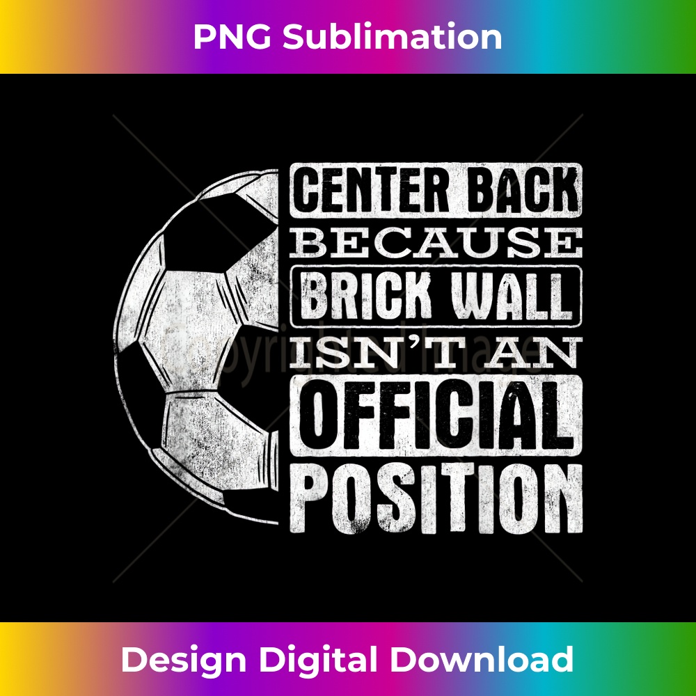 Center Back Brick Wall Position Sports Football Ball Soccer | Inspire ...