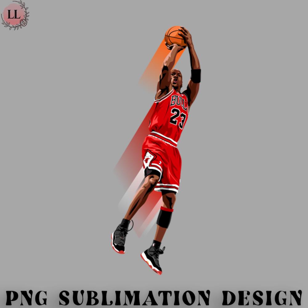Basketball PNG The GOAT in Motion | Inspire Uplift
