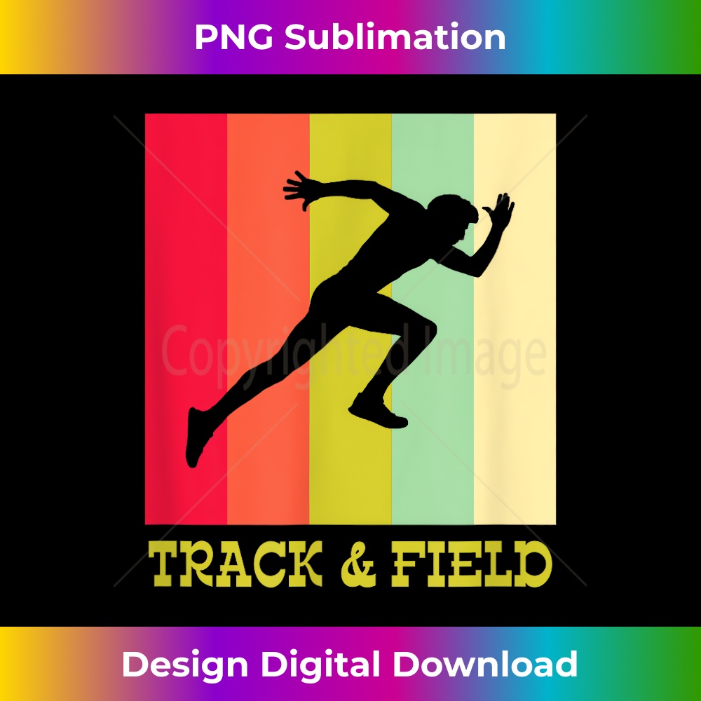 Retro Look Sprinter - Track And Field Apparel - Eco-Friendly - Inspire ...
