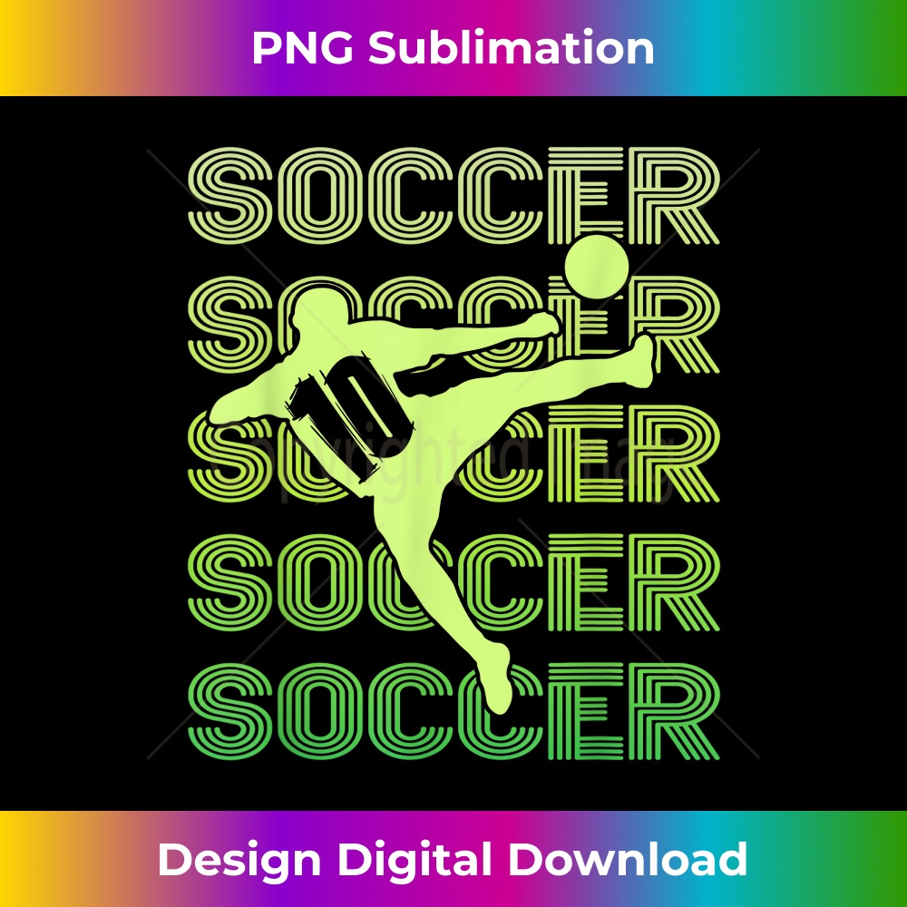 10th Birthday Soccer Boy 10 Years Old Football Player - Slee | Inspire ...