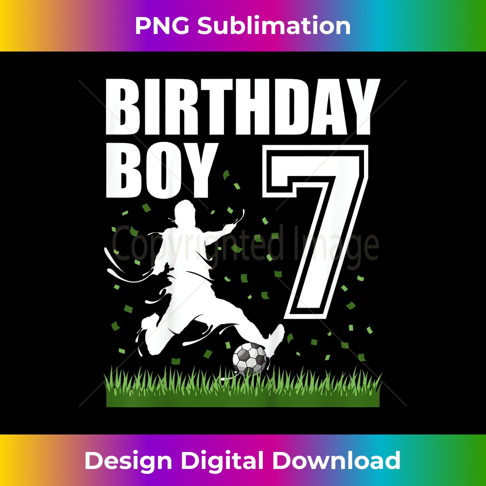 Kids 7 Year Old Soccer Birthday Party Theme 7th Gift For Boy | Inspire ...