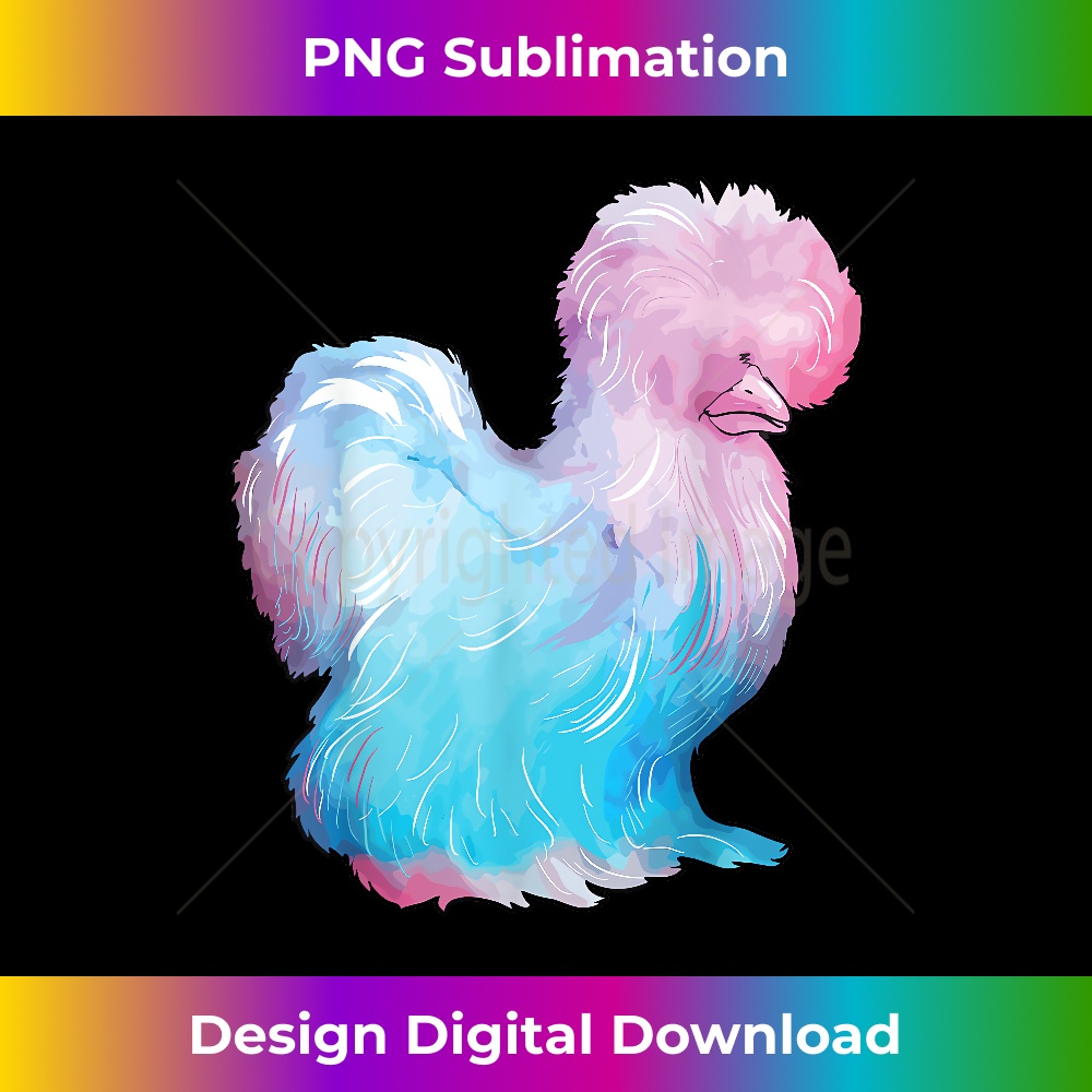 Silkie Chicken Enthusiast Watcolor Design - Urban Sublimatio | Inspire ...