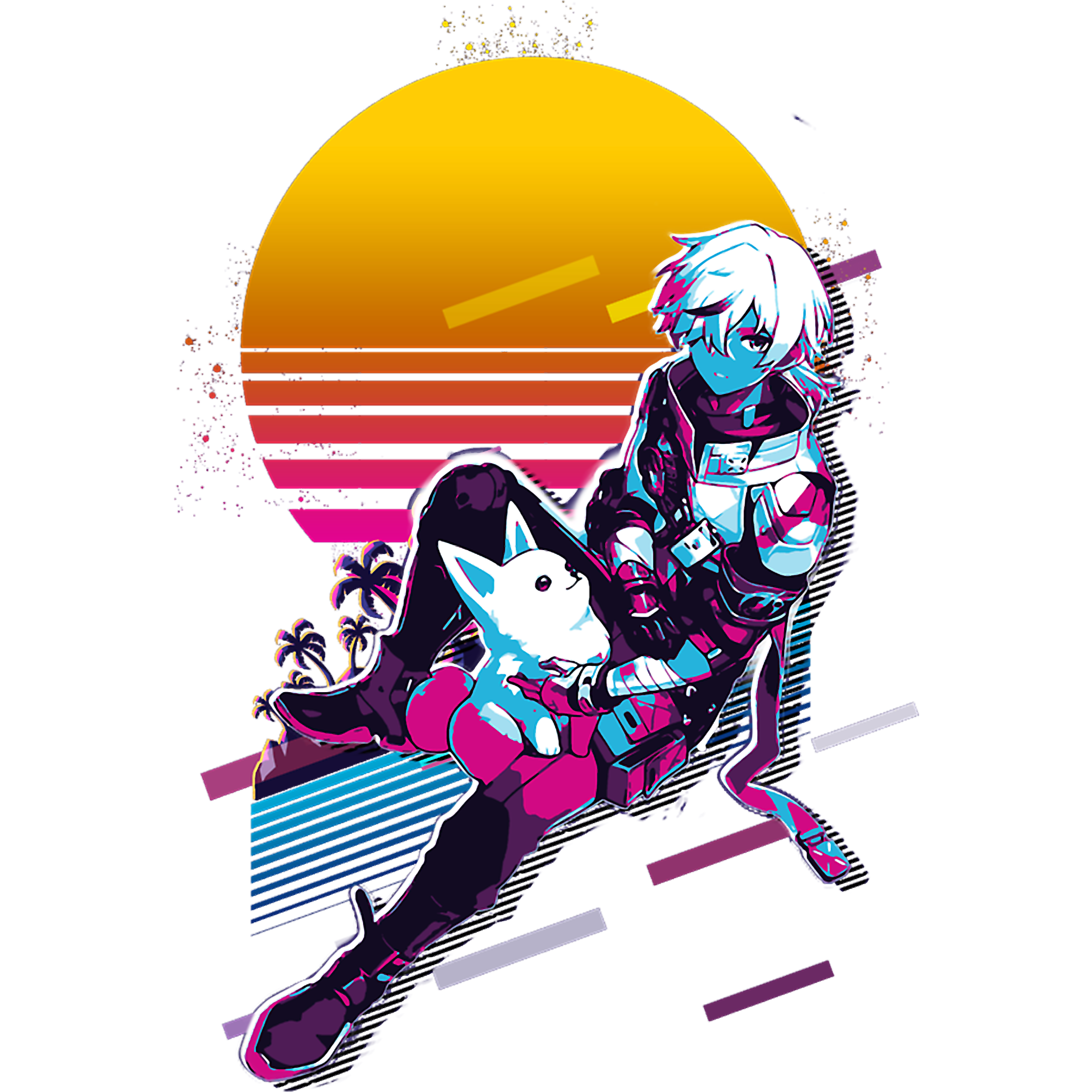 Honkai Star Rail - Arlan 80s retro | Inspire Uplift