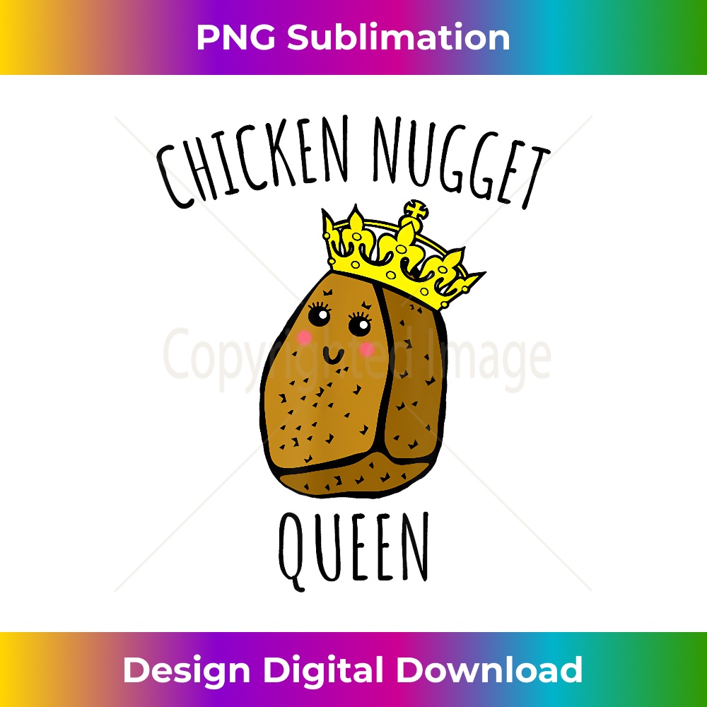 Chicken Nugget Queen - Chicken Nuggets - Deluxe PNG Sublimat | Inspire ...