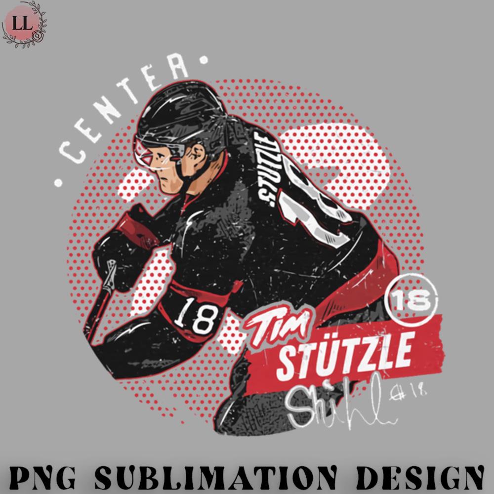 Hockey PNG Tim Stutzle Ottawa Dots | Inspire Uplift
