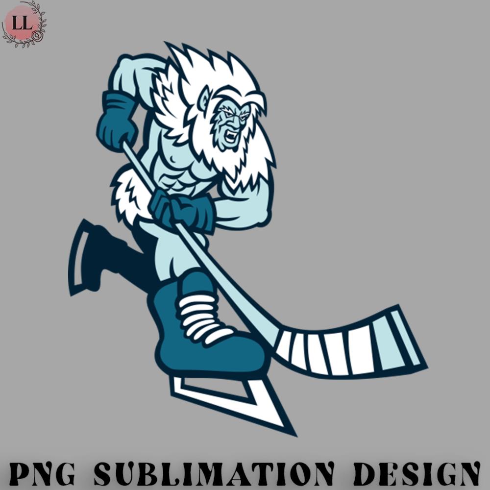 Hockey PNG Ice Hockey Sports Player Angry Mascot | Inspire Uplift