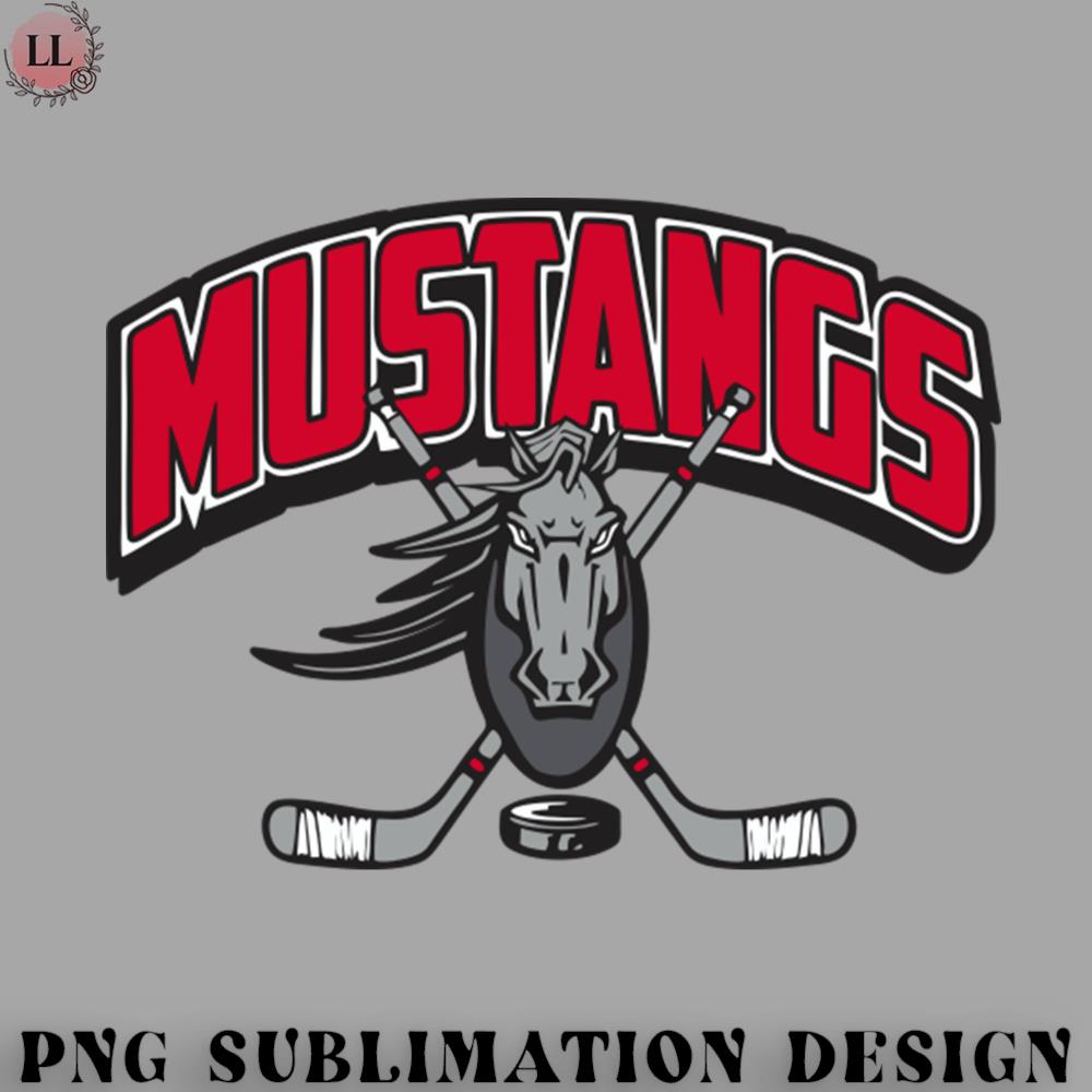 Hockey PNG Mustangs Hockey Logo | Inspire Uplift