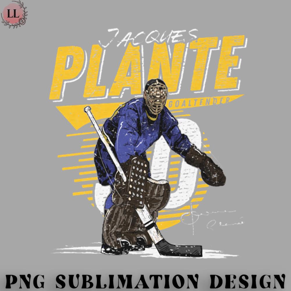 Hockey PNG Jacques Plante St Louis Comet | Inspire Uplift