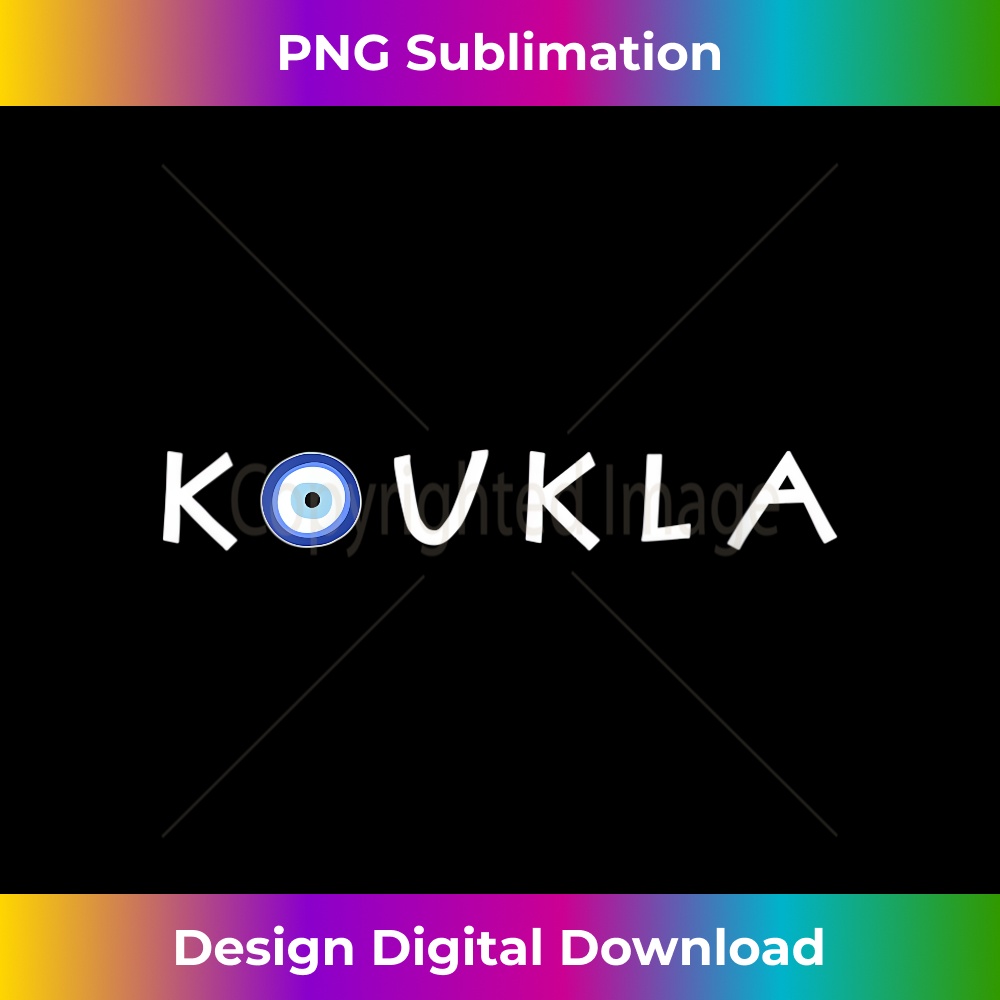 Womens Greek Koukla Evil Eye Greek Pride Greek Woman Girl Gr | Inspire ...