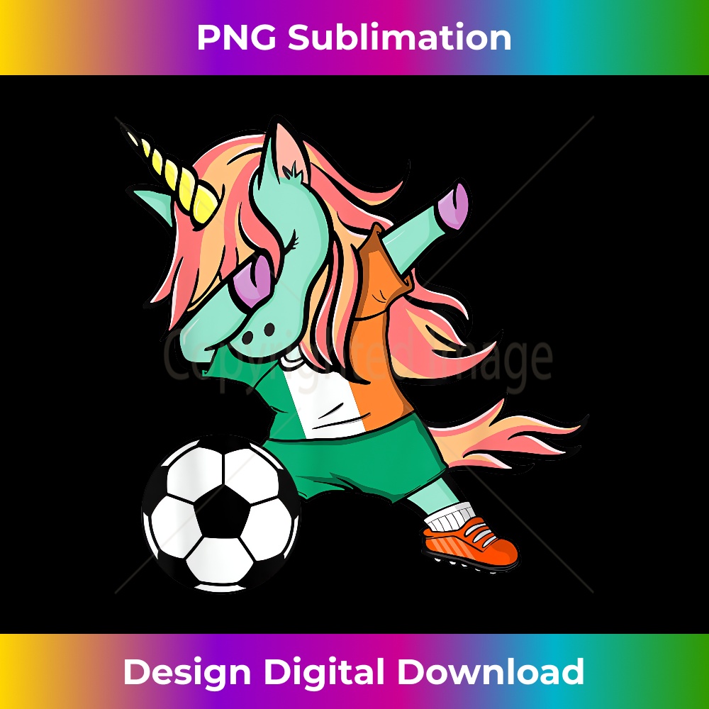 Unicorn Dabbing Soccer Ireland Jersey Irish Football - Delux | Inspire ...