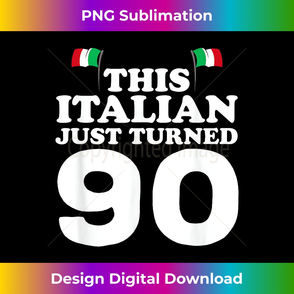 This Italian Just Turned 90 Italy 90th Birthday Gag Gift - T | Inspire ...