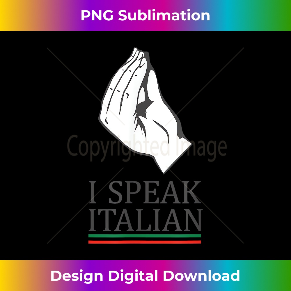Funny I Speak Italian Hand Gesture T- Italy Rome Naples - Sl | Inspire ...
