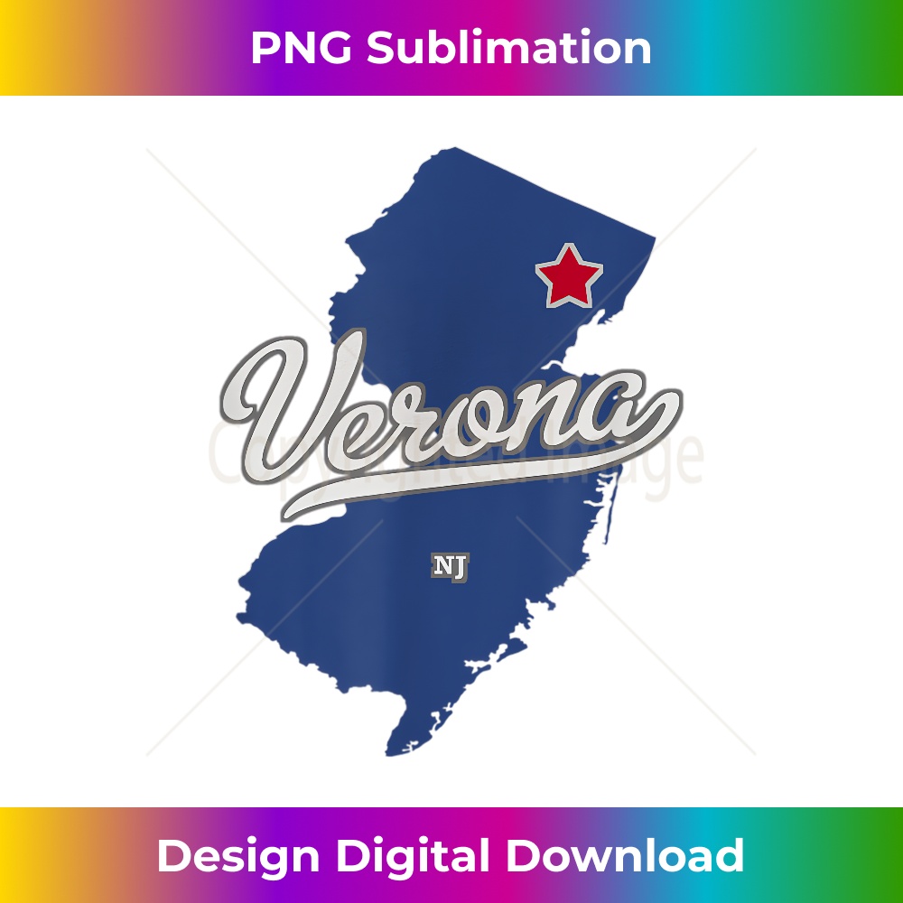 Verona New Jersey NJ Map - Urban Sublimation PNG Design - Ta | Inspire ...