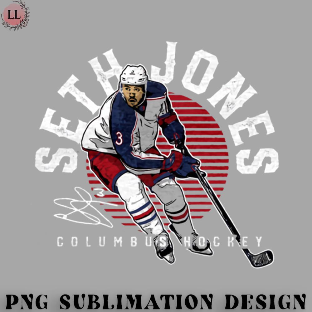 Hockey PNG Seth Jones Columbus Emblem | Inspire Uplift