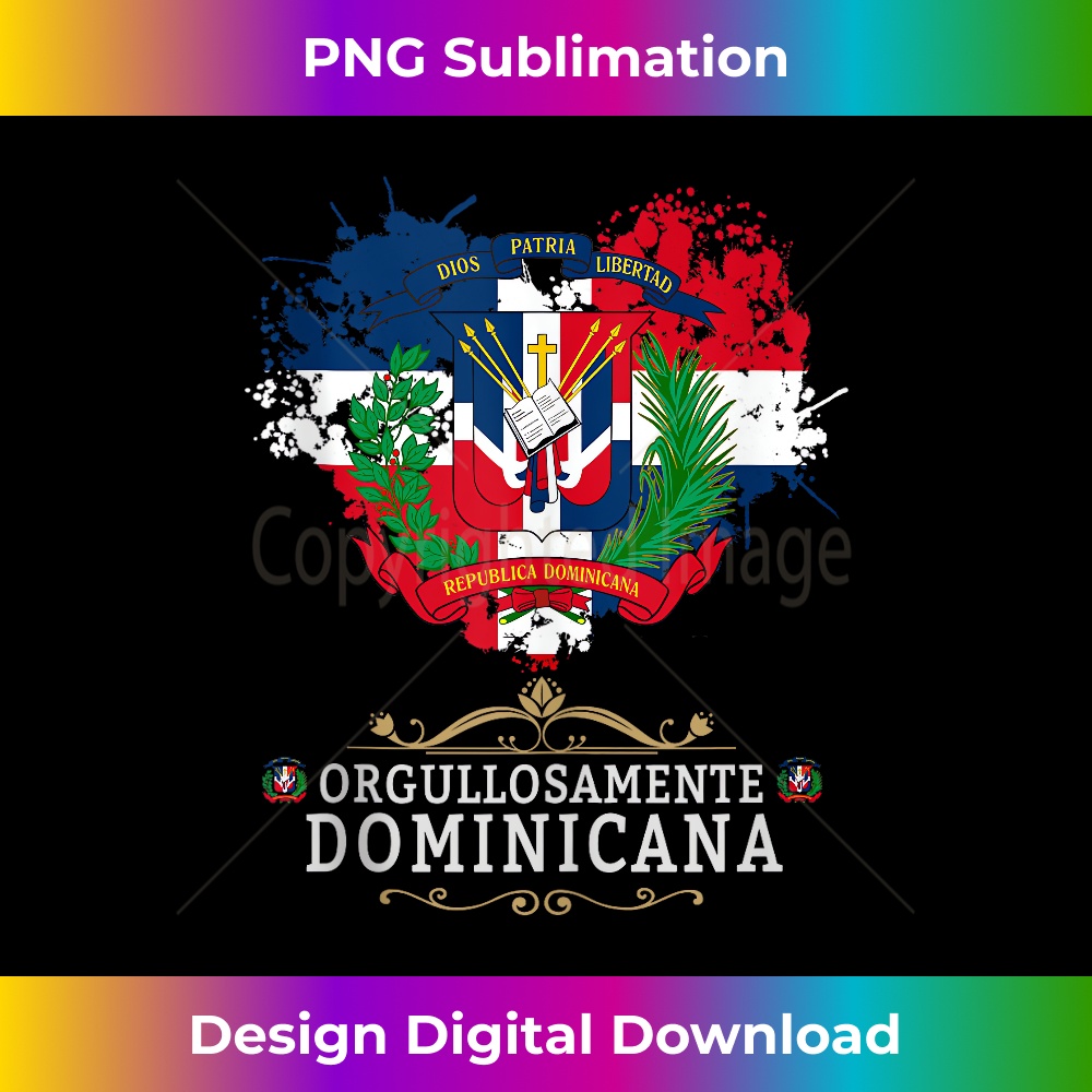 Coat of Arms Republica Dominicana & Dominican Flag Outfit Ta - Inspire ...