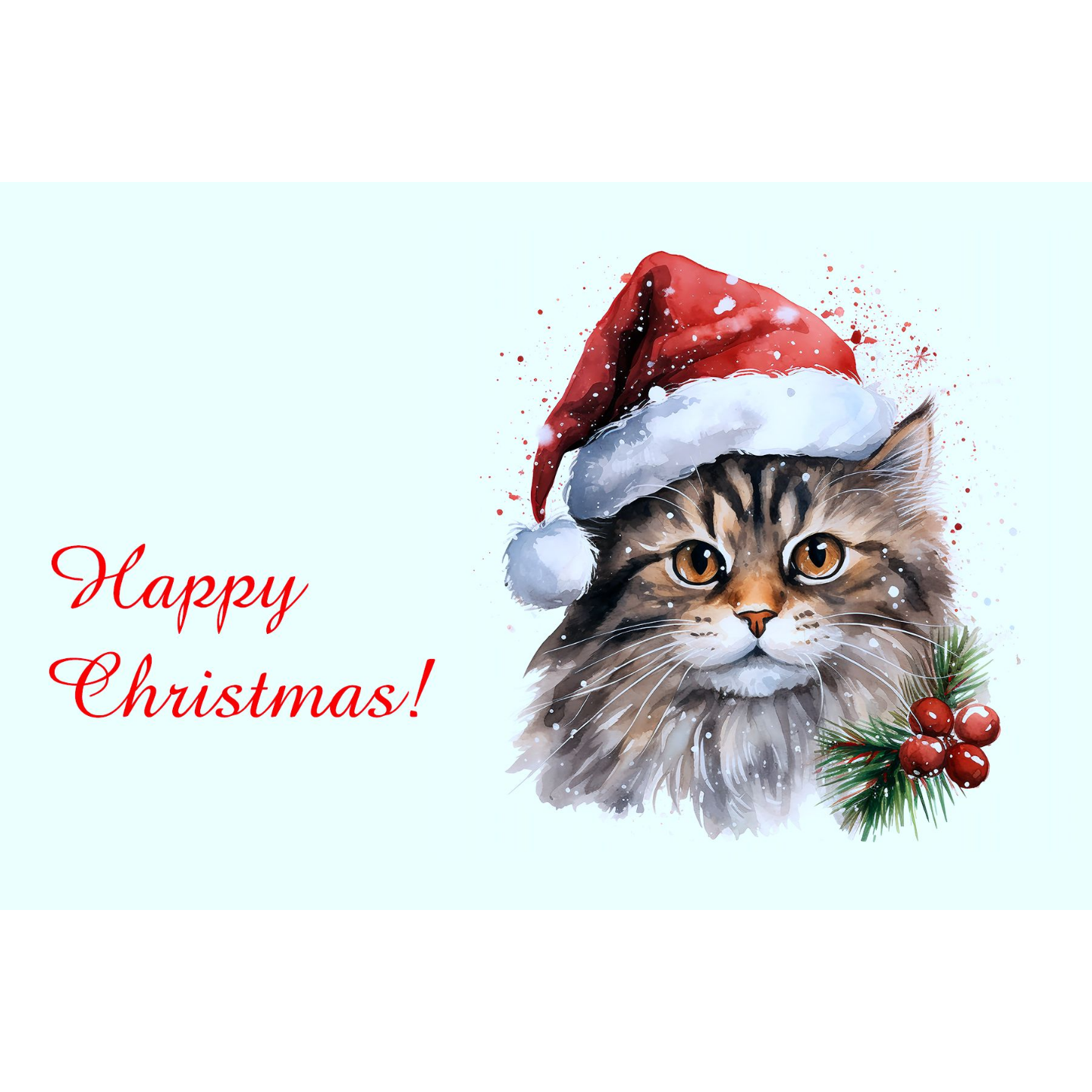 Christmas cards. Digital Printable Postcards - Inspire Uplift