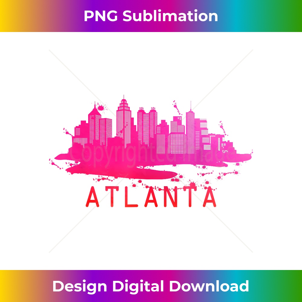 Modern Atlanta Cityscape Souvenir - Atlanta Skyline - Sublim | Inspire ...