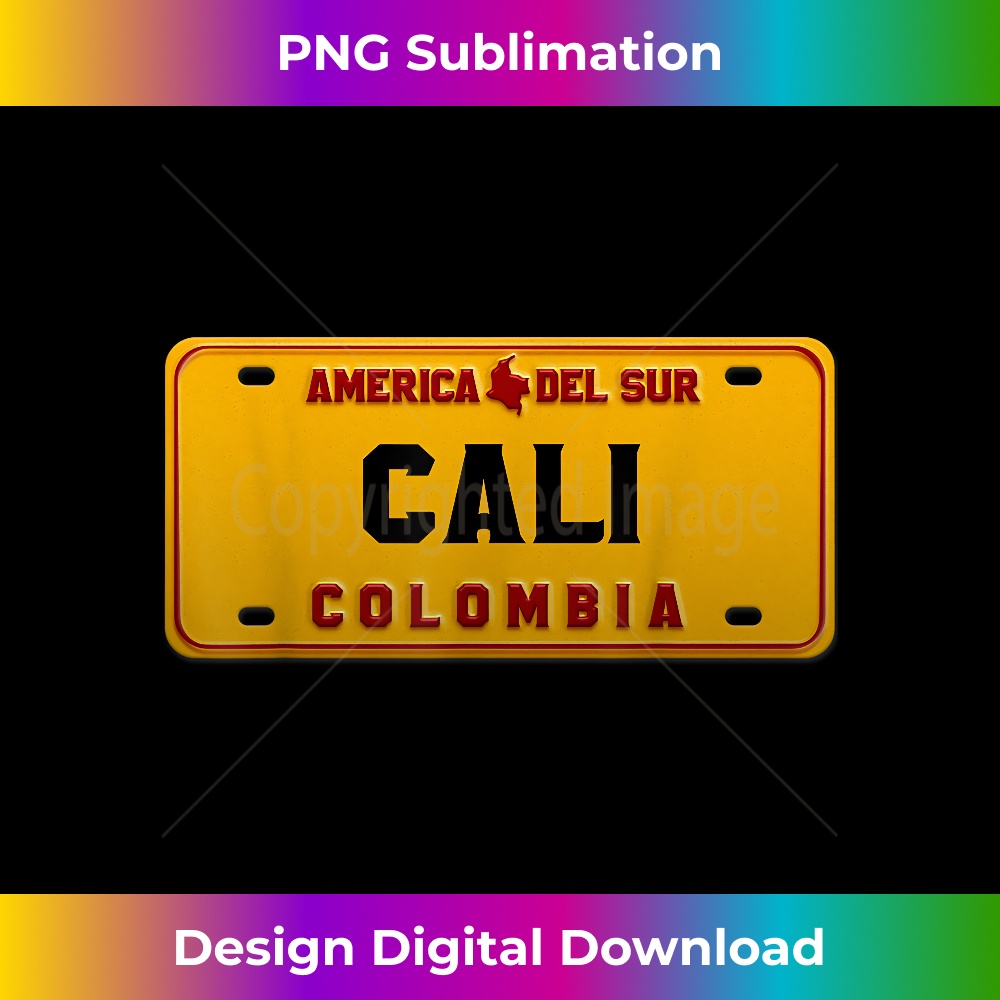 License Plate Cali Colombia Capital Pachanguera Tshirt - Art - Inspire ...