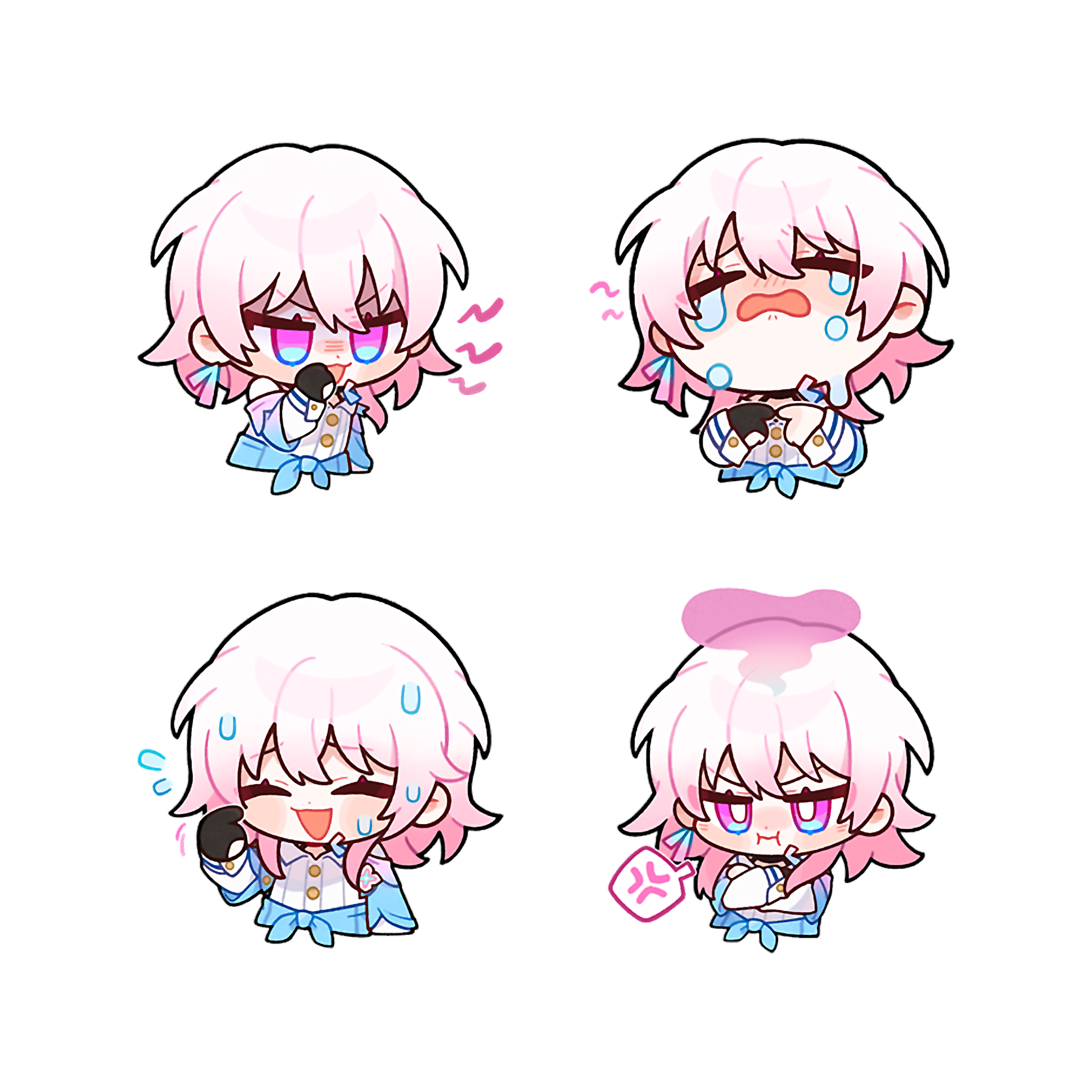 March 7th Chibi Set - Honkai Star Rail (1) | Inspire Uplift