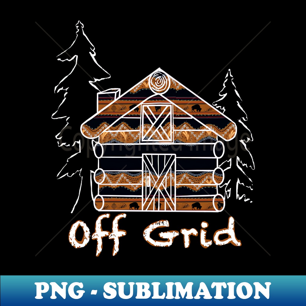 Off Grid Rustic Cabin - PNG Transparent Digital Download Fil | Inspire ...