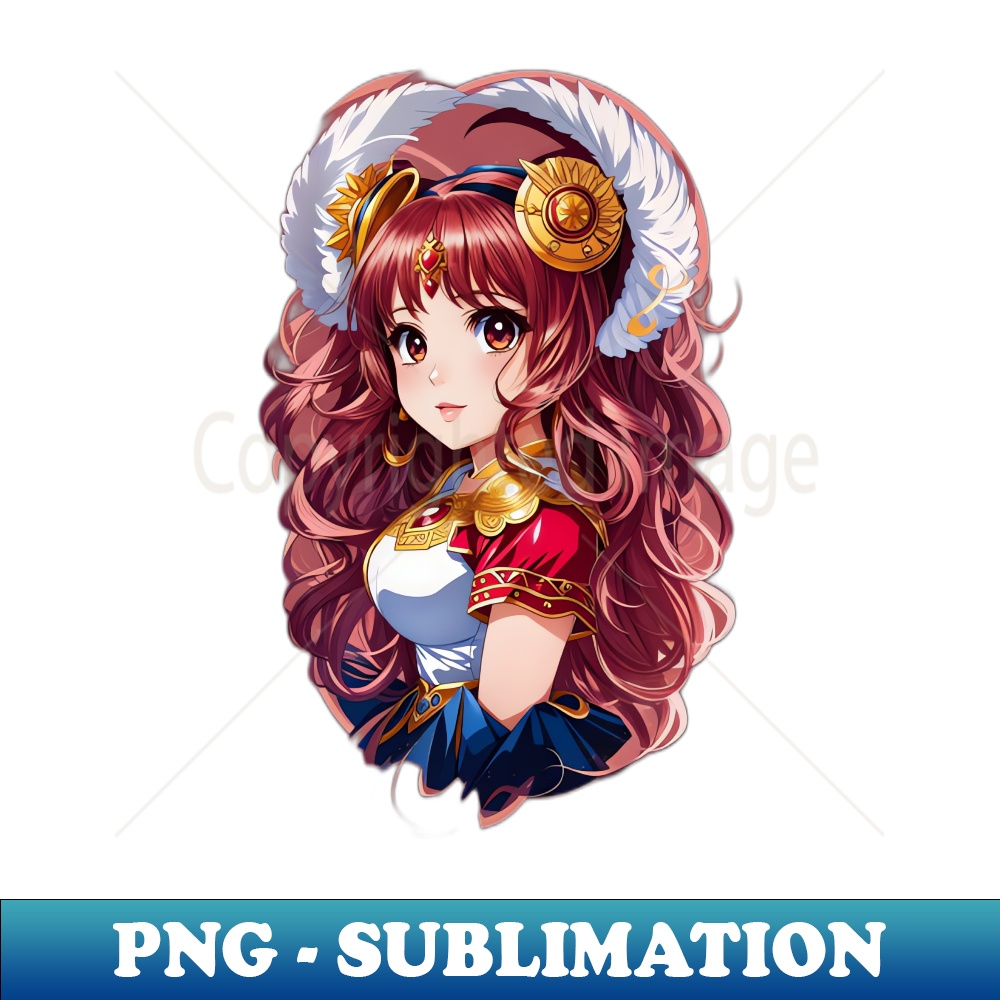 Rams Resilience Powerful AI Anime Character Art in Aries - P | Inspire ...