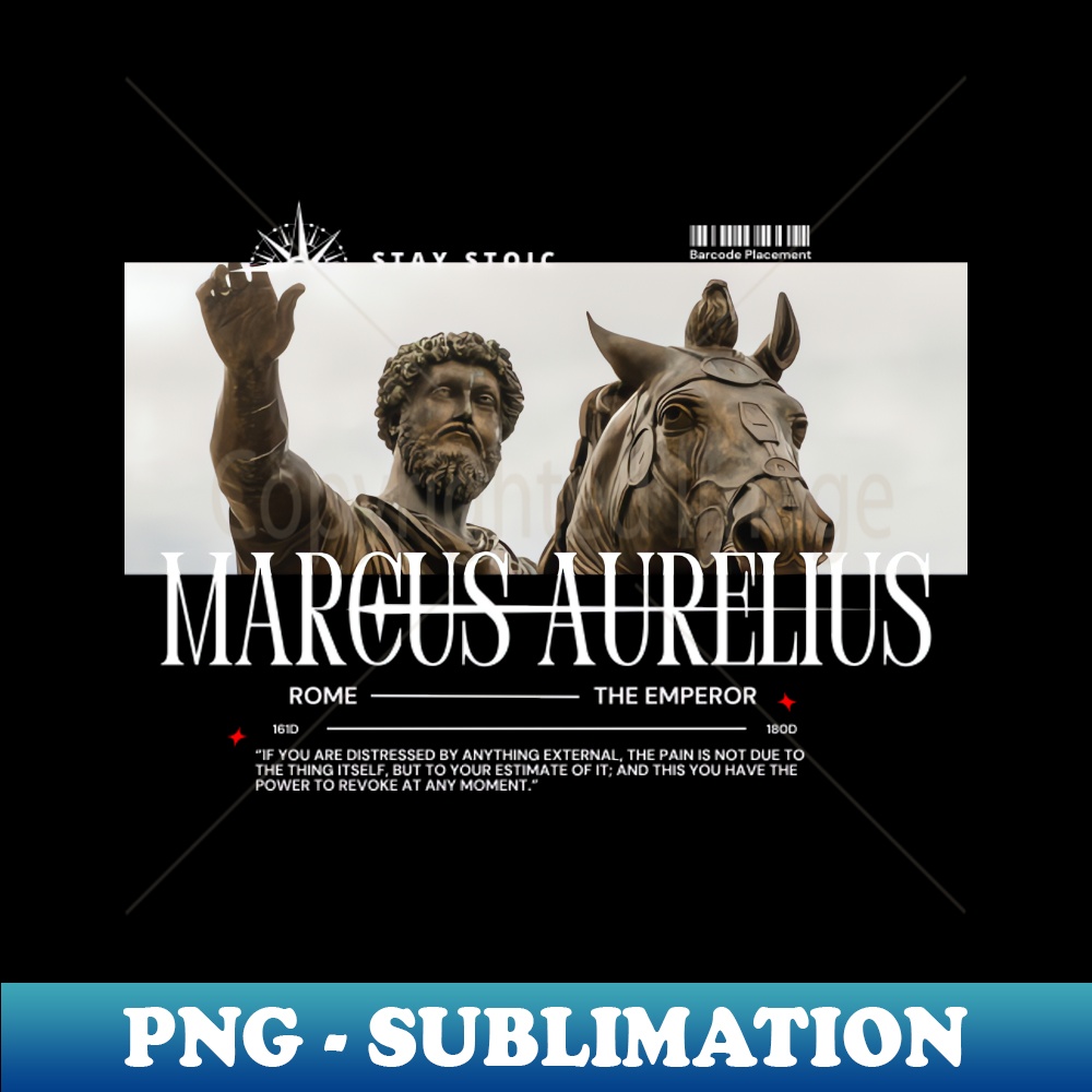 Marcus Aurelius Statue Modern Design - PNG Transparent Subli | Inspire ...