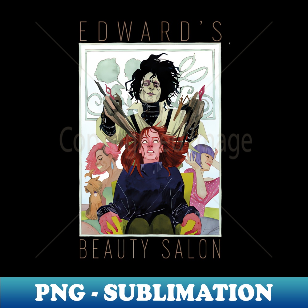 edward scissorhands salon brand - Aesthetic Sublimation Digi | Inspire ...