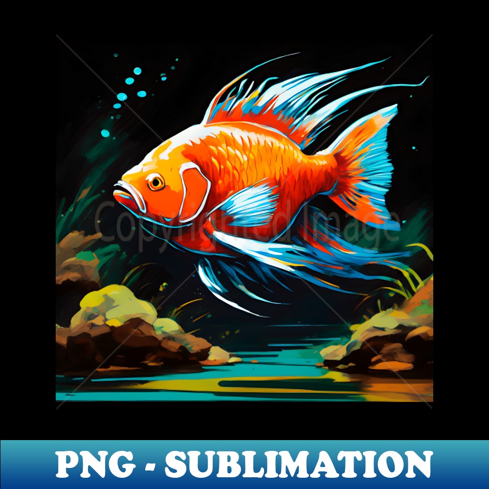 Tropical Fish with shimmering scales - Signature Sublimation | Inspire ...