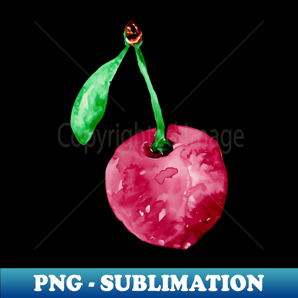 Cherry Watercolour - Decorative Sublimation PNG File - Bold | Inspire ...