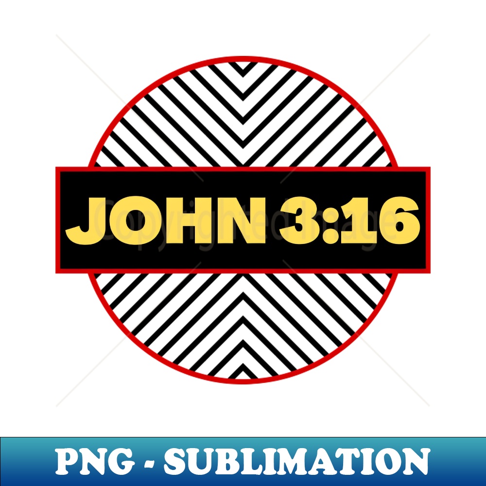 Bible Verse John 316 Christian - PNG Transparent Digital Do - Inspire ...