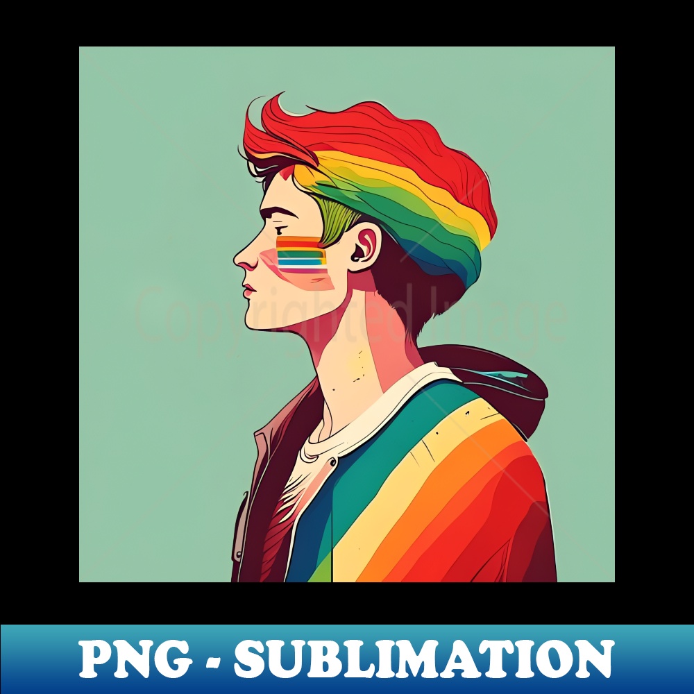 Happy Pride Month and LGBT concept Gender equality Man with | Inspire ...