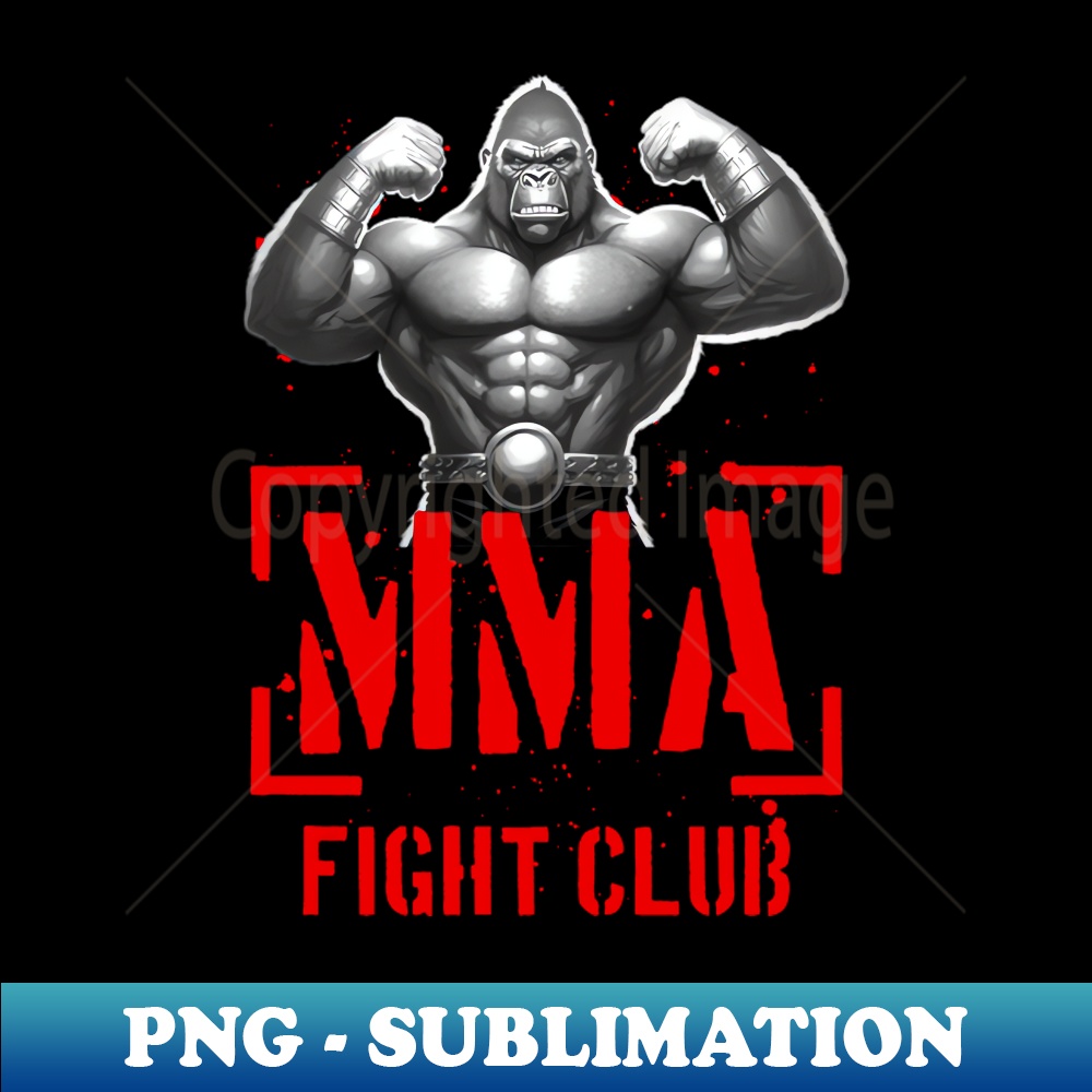 Gorilla Mma Mixed Martial Arts Fight Club Gym Motivation Kic | Inspire ...