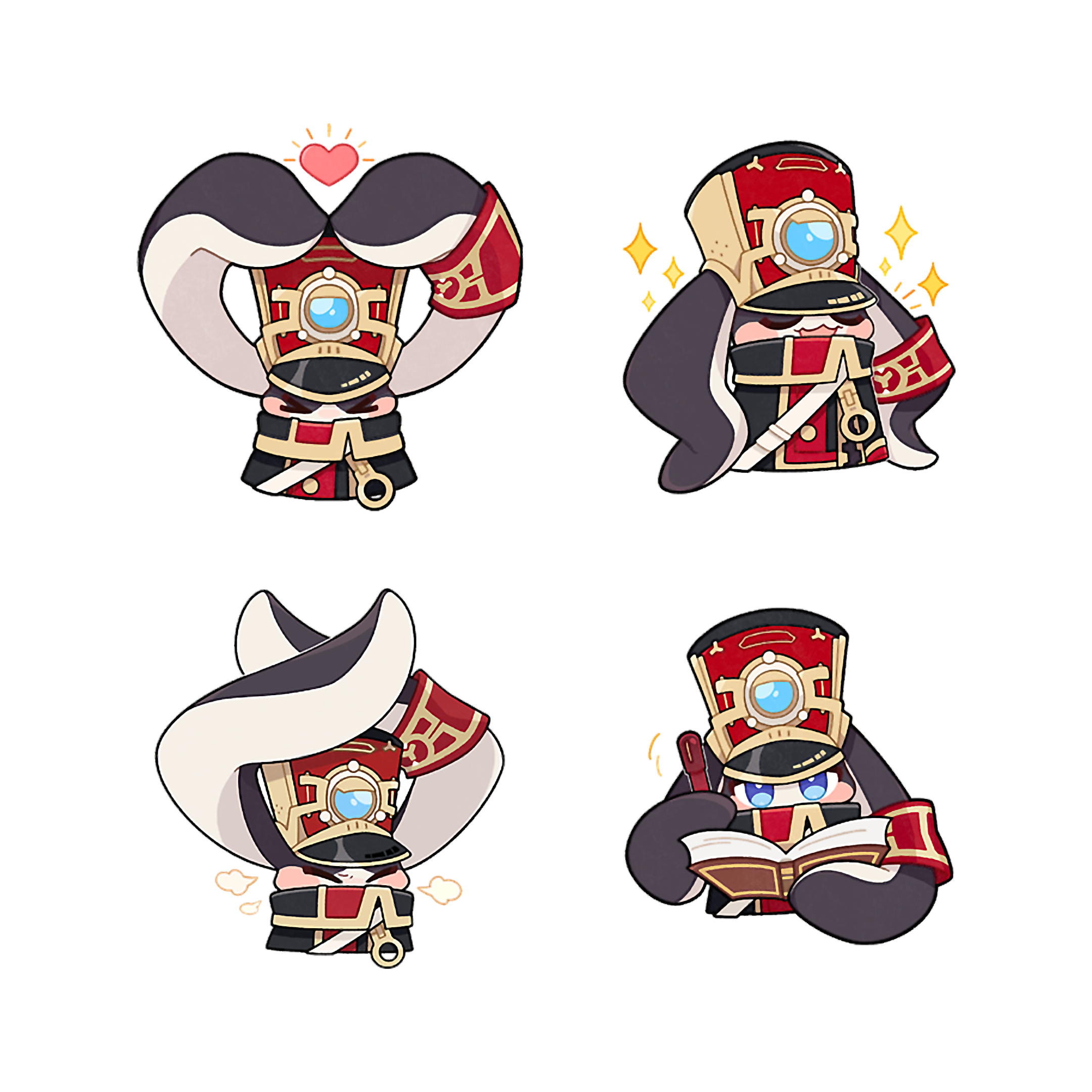 Pom-Pom Chibi Set - Honkai Star Rail (3) | Inspire Uplift