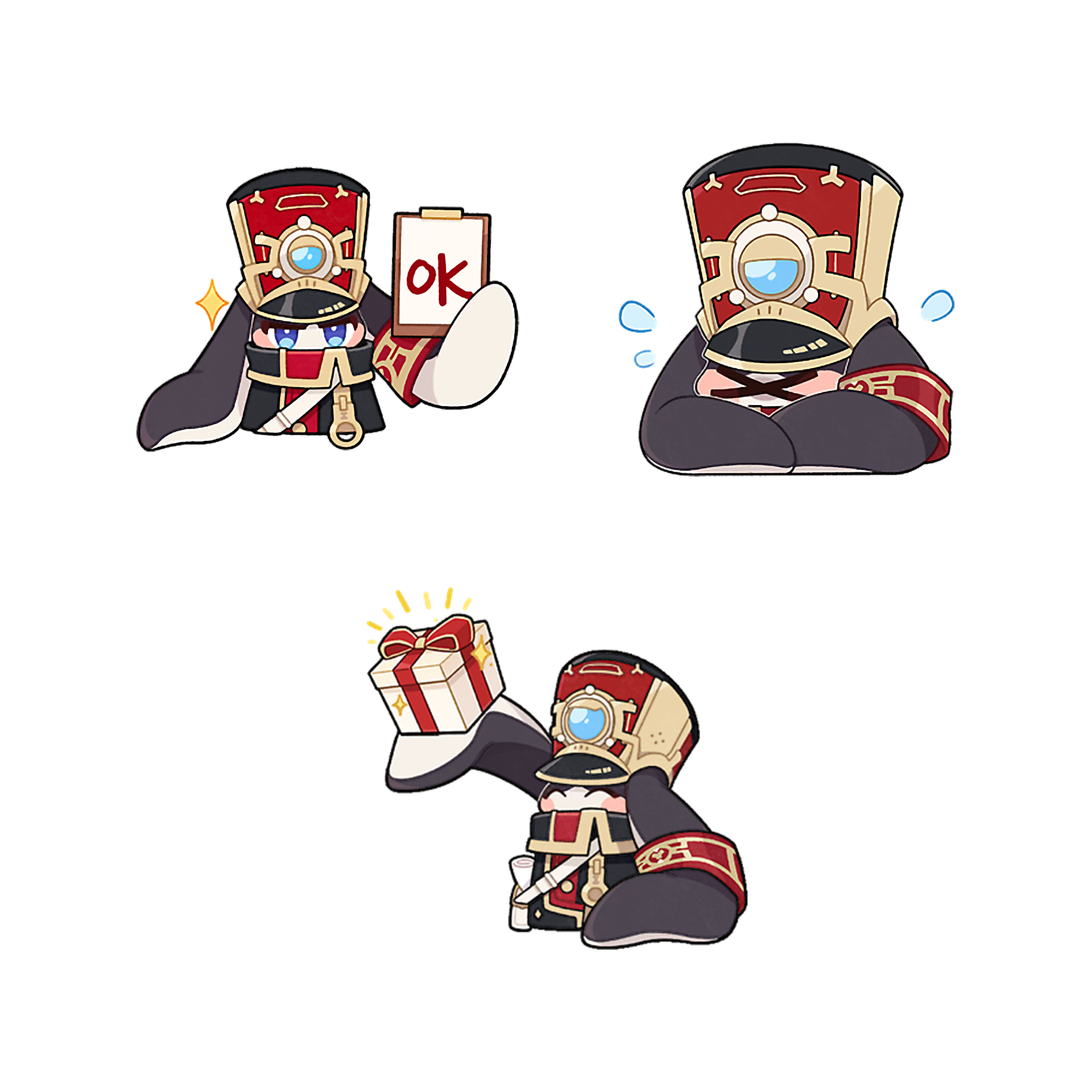 Pom-Pom Chibi Set - Honkai Star Rail(4) | Inspire Uplift
