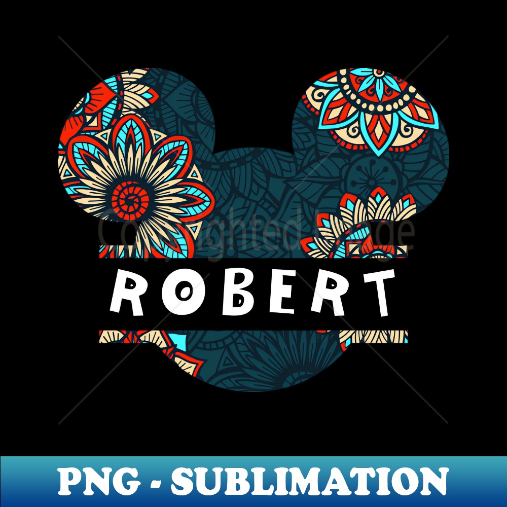 Robert Name With Seamless Pattern - Special Edition Sublimat | Inspire ...