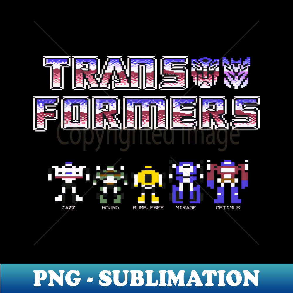 Transformers C64 corrected colors - Vintage Sublimation PNG | Inspire ...