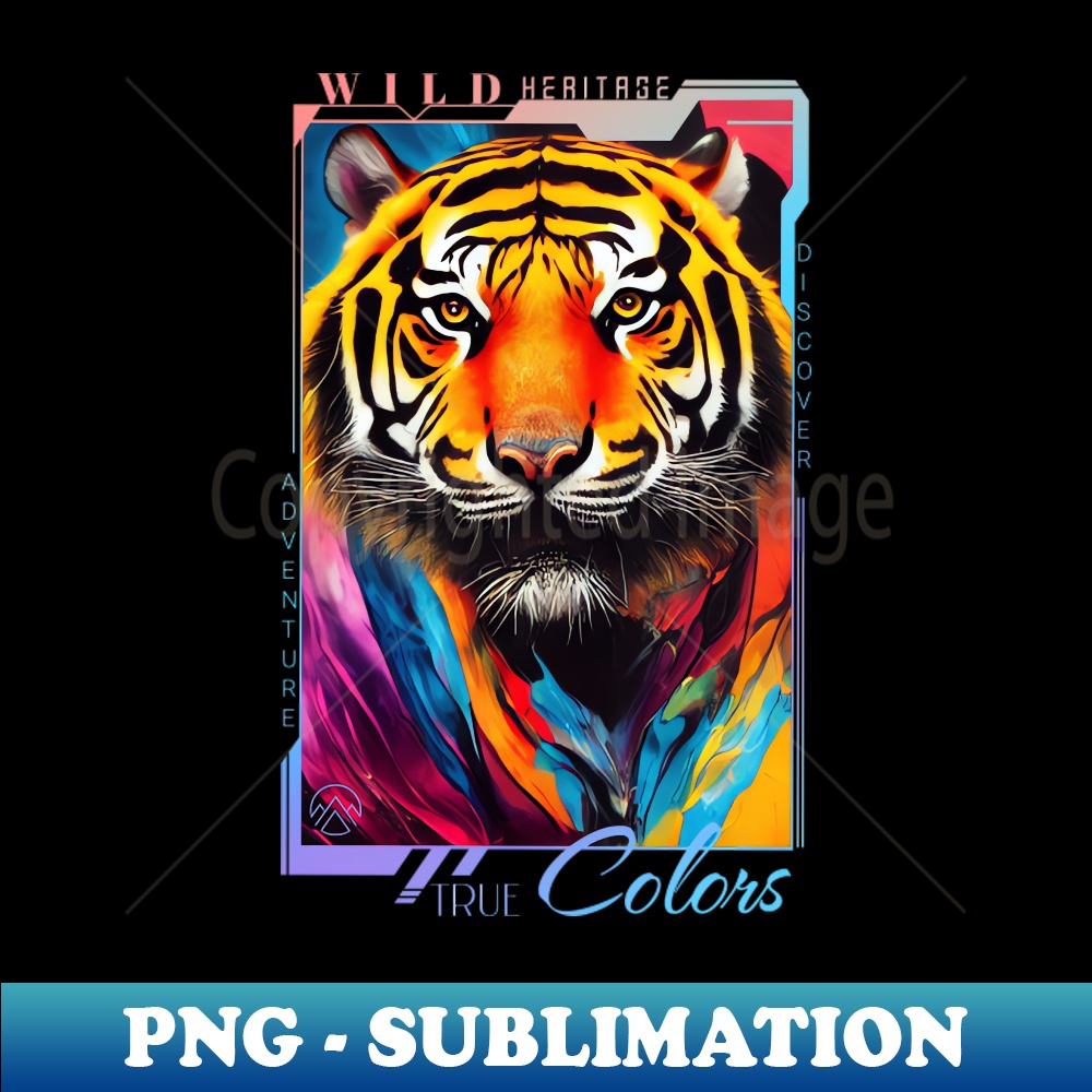 Tiger Animal Discovery Adventure Nature Planet Earth Paint | Inspire Uplift