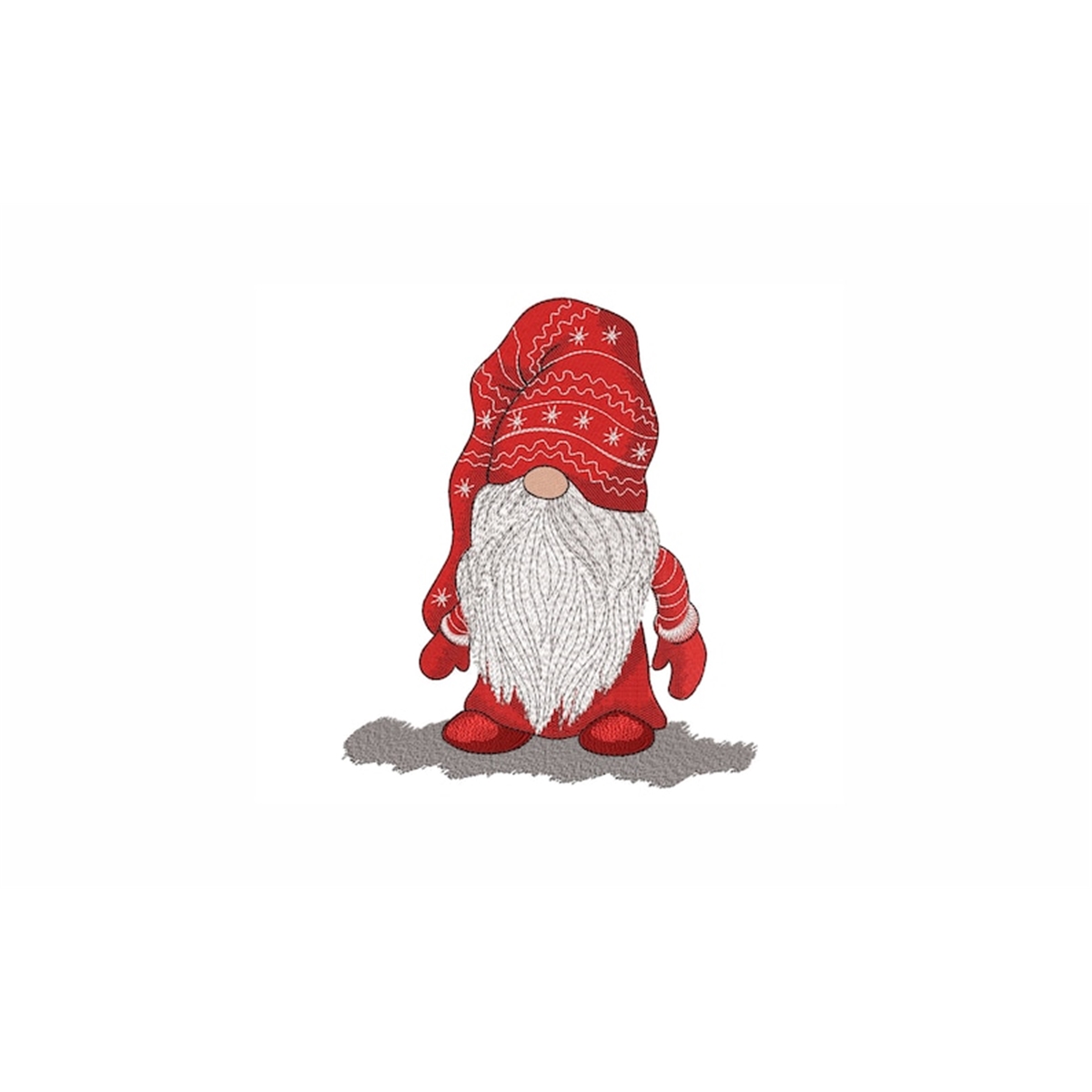 Winter Gnome Machine Embroidery Design. 5 Sizes. Christmas M | Inspire ...